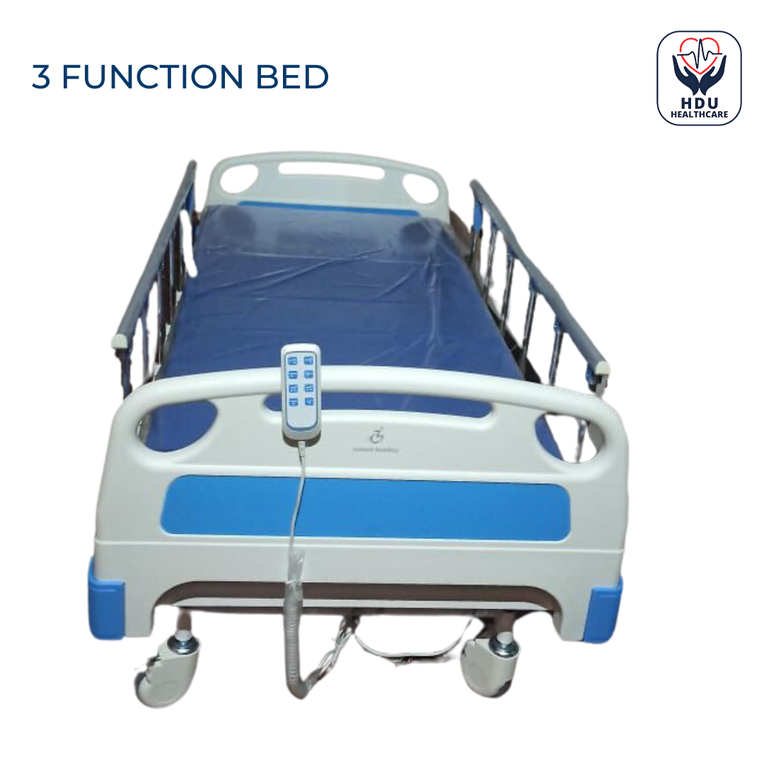 Motorized ICU Bed 3 Function - HDU Medical Equipments Store