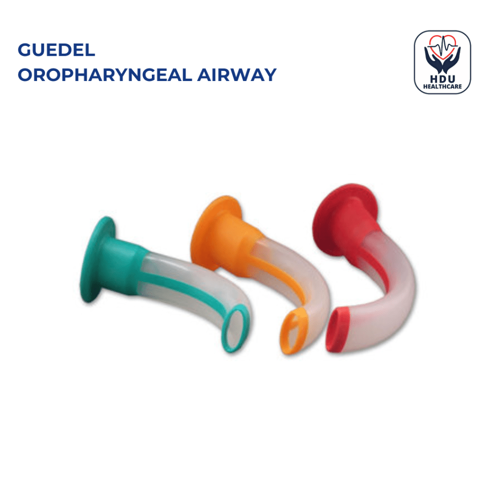Guedel Airways / Oropharyngeal Airways | Color Coded | 1 Piece - HDU ...