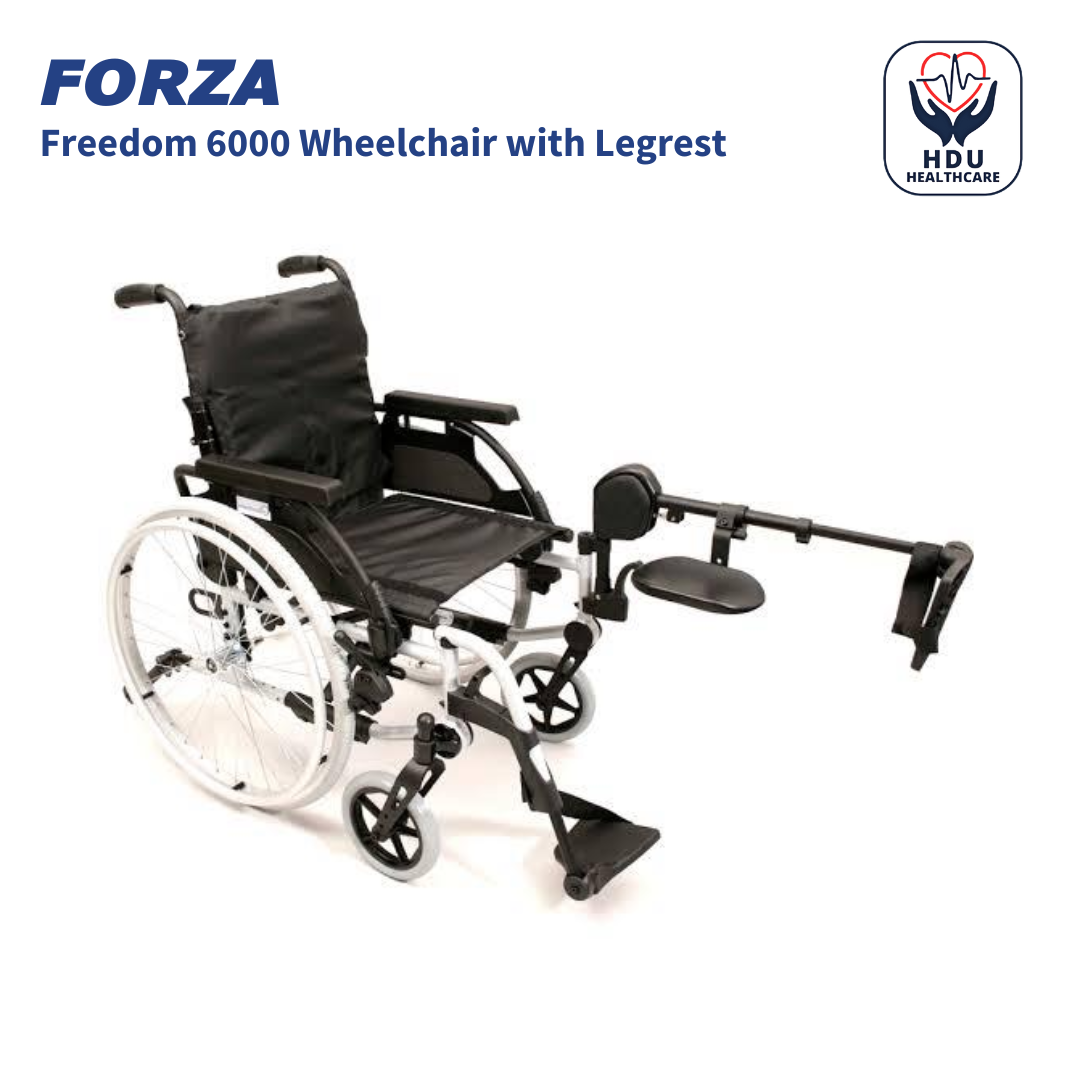 Forza Freedom 6000 Wheelchair With Legrest - HDU Medical Equipments Store