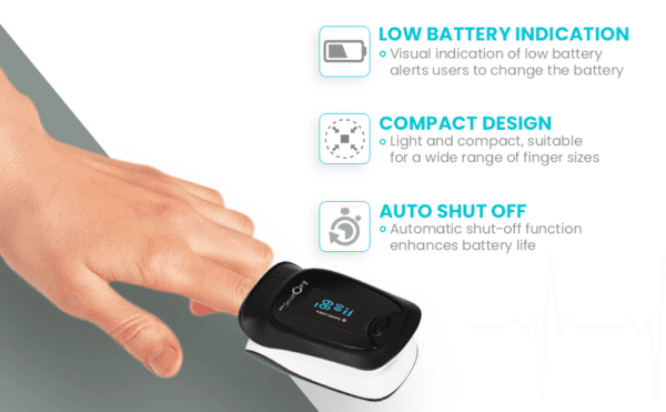 BPL Smart Oxy Fingertip Pulse Oximeter (Black) | High Accuracy | SPO2 ...