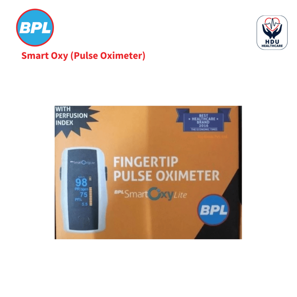 BPL Smart Oxy Fingertip Pulse Oximeter (Black) | High Accuracy | SPO2 | Perfusion Index | OLED ...